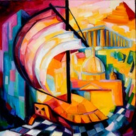 Elena Maslova-Levin's paintings – Connections (October 2011 - ongoing)